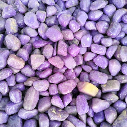 Free Next Day Delivery | Decorative Violet Medium Pebbles - 500 Gm