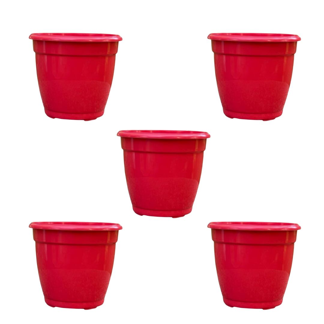 Free Next Day Delivery | Set of 5 - 3 Inch Ruby Red Elora Premium ...